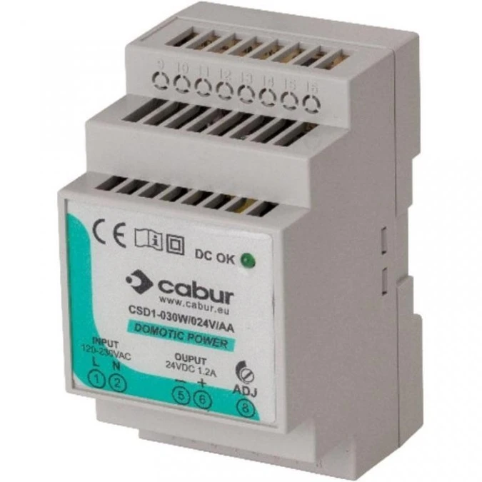 Zasilacz impulsowy jednofazowy 230VAC 24VDC 1,25A 30W M-XCSD1030W024VAA – CABUR | TIM SA