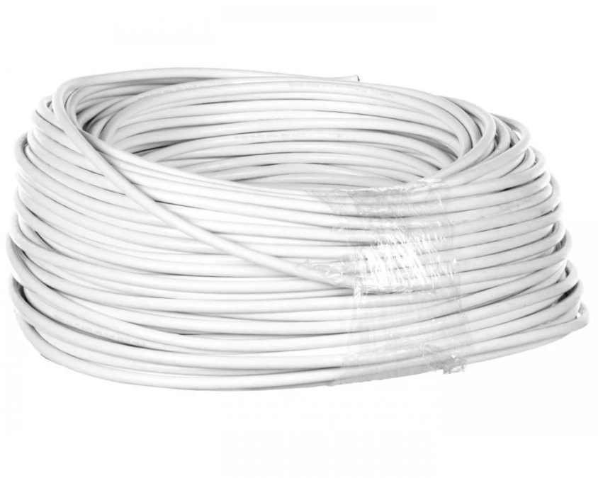 Przewód mieszkaniowy H03VV-F (OMY) 4x0,75 żo biały /25m/ – ELPAR | TIM SA