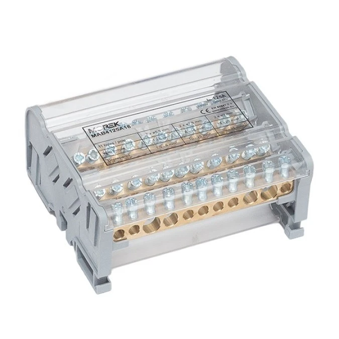 Blok dystrybucyjno-rozdzielczy MOBLOCK 4P 125A-11 2x35mm2 + 2x25mm2 ...