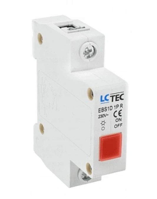 Lampka kontrolna modułowa 230V czerwona LC-Tec – LC-TEC | TIM SA