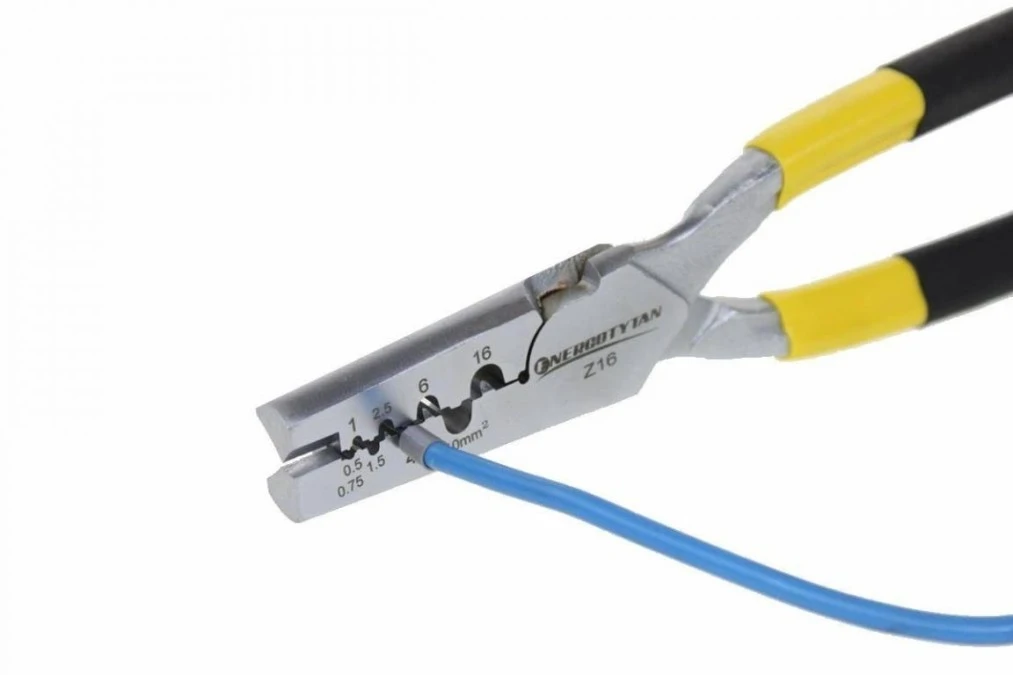 Zaciskarka do tulejek 0,5-16 praska profesjonalna do kabli 0,5-16 mm2 Z16 0,5-0,75-1,0-1,5-2,5-4 ...