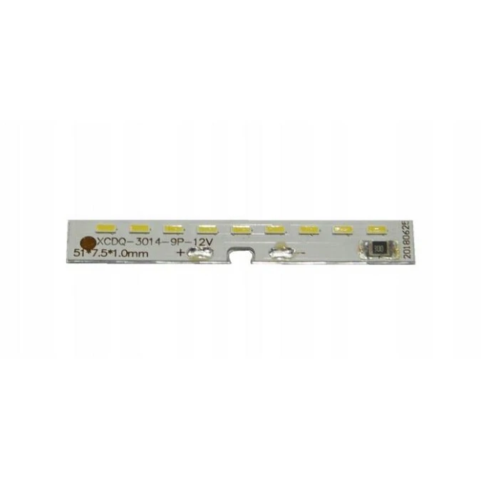 Moduł 9 led smd 2835 1,5W Beryl Ontario 12VDC zimny 6500K do lamp led ...