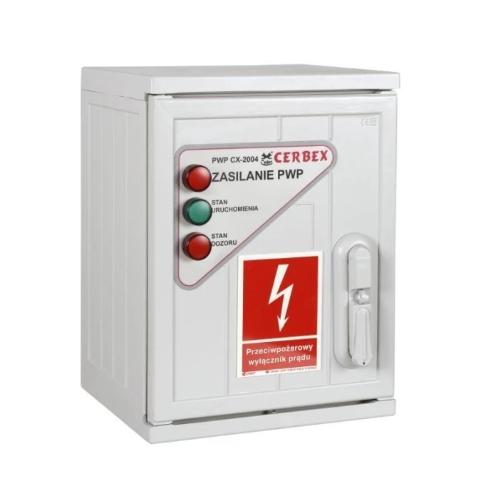 Przeciwpożarowy Wyłącznik Prądu CX2004-R-3P-50A-M-P-KS2.W – CERBEX | TIM SA