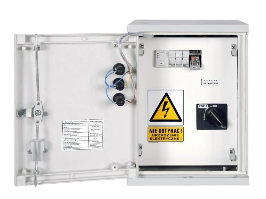 Przeciwpożarowy Wyłącznik Prądu CX2004-R-3P-50A-M-P-KS2.W – CERBEX | TIM SA