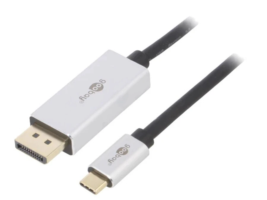 USBC-DP-2M Adapter DisplayPort 1.4, HDCP 2.2 DisplayPort wtyk, USB C ...