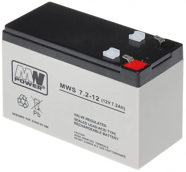 AKUMULATOR 12V/7.2AH-MWS – MW POWER | TIM SA