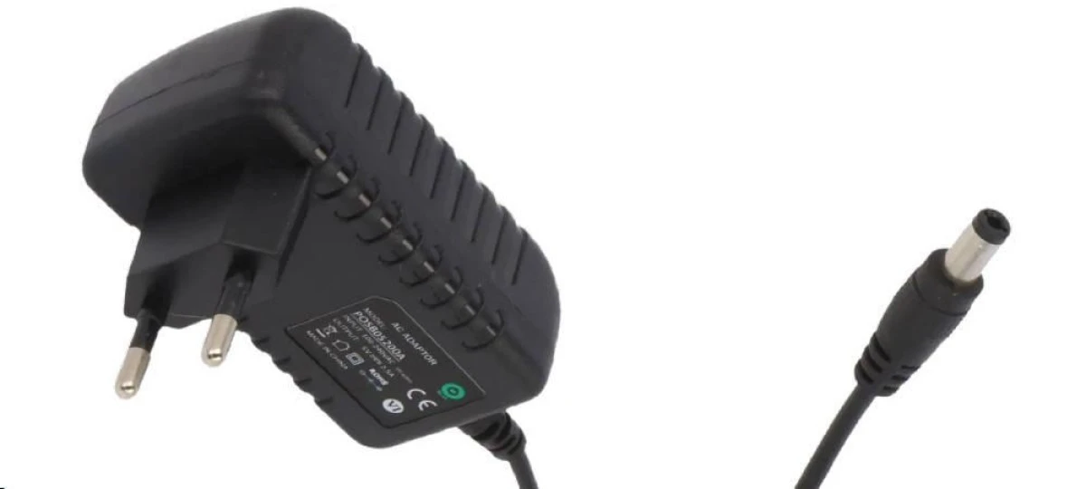 POSB05200A Zasilacz adapter czarny 10W 5V 2A gniazdo AC:CEE7/16. wtyk ...