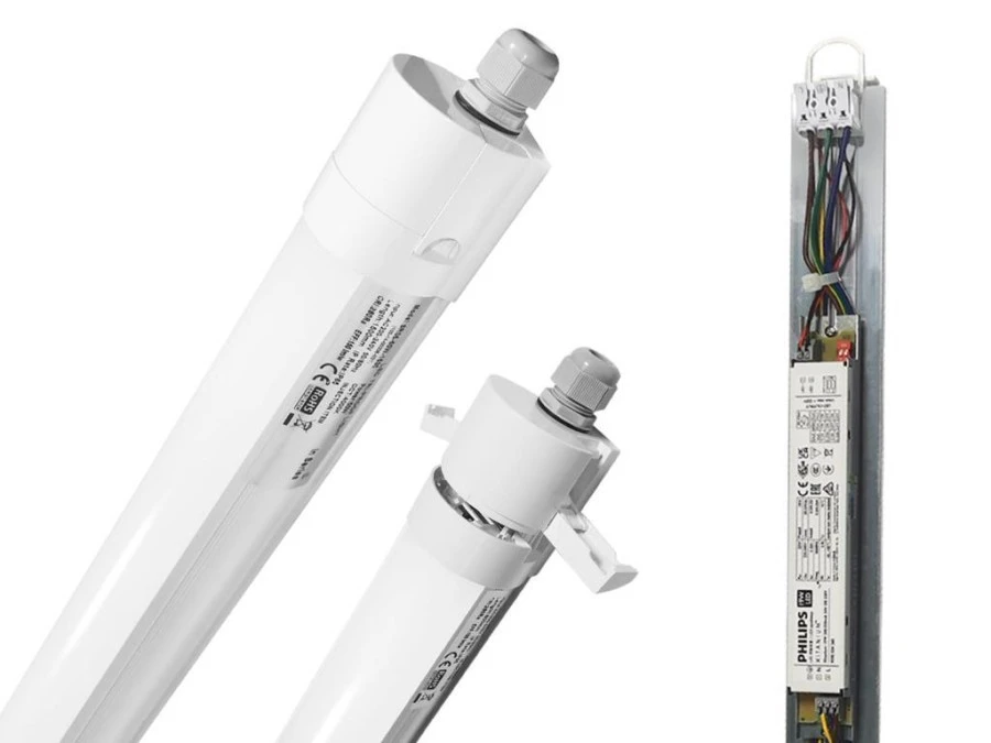 Lampa LED Natynkowa Hermetyczna Tri-Proof Megrez PH 150 lm/W 18W 60cm 4000K – LEDINSIDE | TIM SA