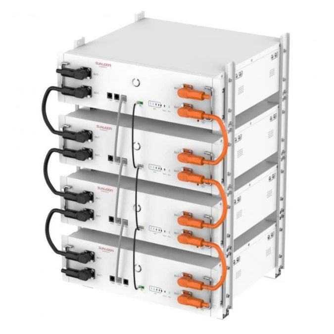 Moduł bateryjny LiFePO4 5kWh 51,2V LV Atrix wbudowany BMS Sunwoda ...