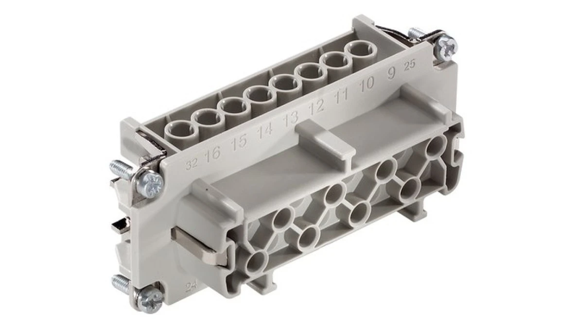 Wkład złącza 16P+PE żeński 16A 500V EPIC H-BE 16 BS 10203000 – LAPP ...