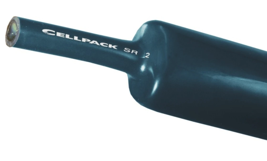 Rura termokurczliwa pogrubiana bez kleju, czarna, SR2 95-26 1000mm ...