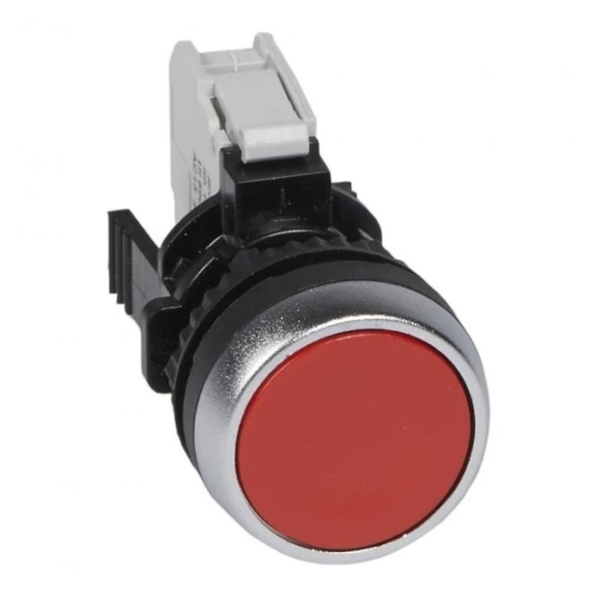 Przycisk sterowniczy 22mm czerwony 1R z samopowrotem 023701 – LEGRAND | TIM SA