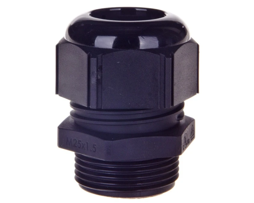 Dławnica kablowa poliamidowa M25 IP68 SKINTOP ST-M 25x1,5 czarna ...