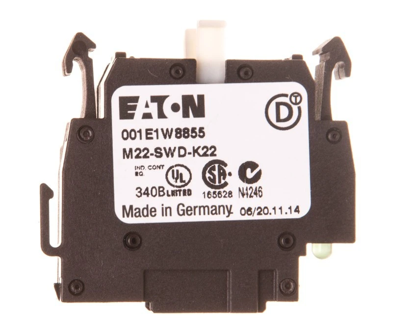 Styk pomocniczy 2Z 2R montaż czołowy SmartWire-DT M22-SWD-K22 11596 – EATON | TIM SA