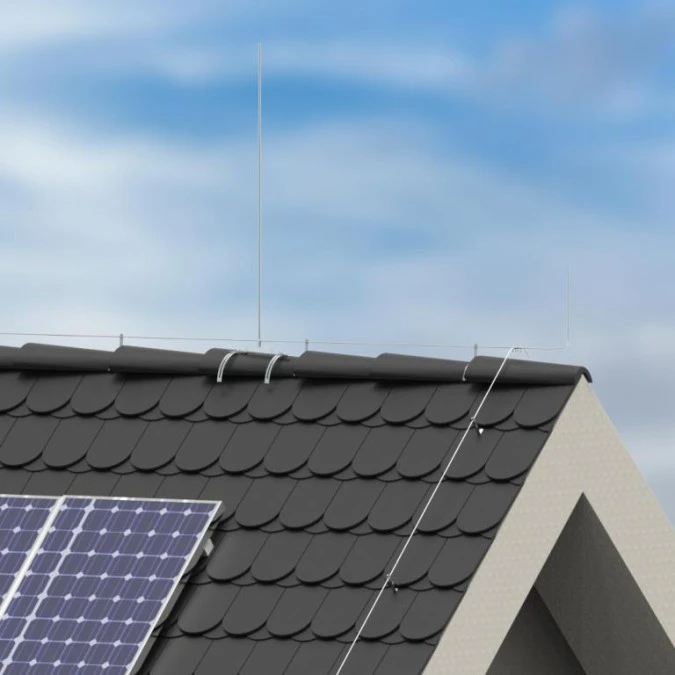 Iglica gąsiorowa podwójna fi 12mm aluminiowa 71.15 AL /1.5m/ /97101509 ...