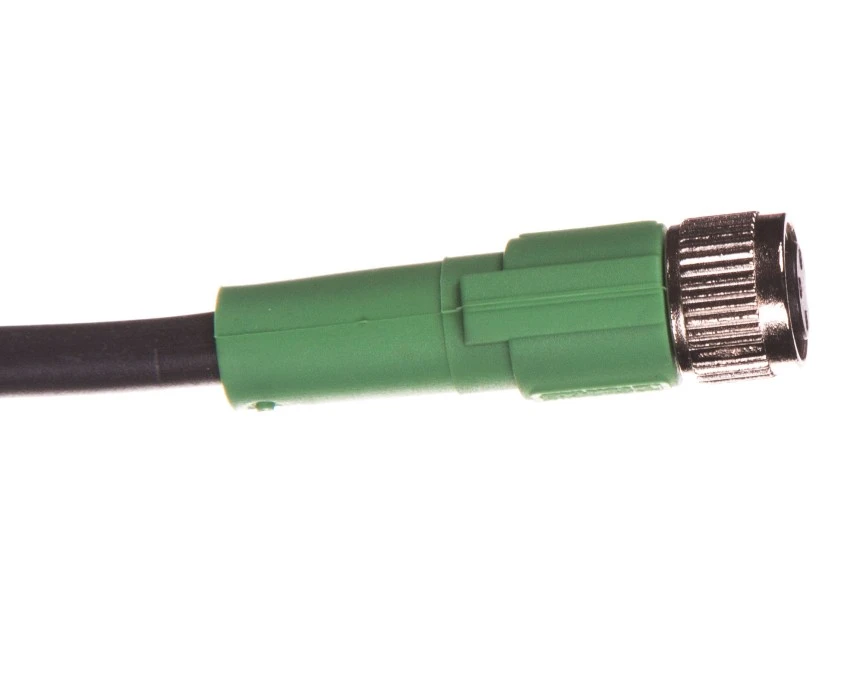 Kabel do czujnika 3P 5m wolny koniec przewodu gniazdo proste M8 SAC-3P ...