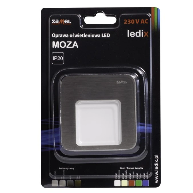Oprawa LED MOZA PT 230V AC STA biała ciepła 01-221-22 LED10122122 ...