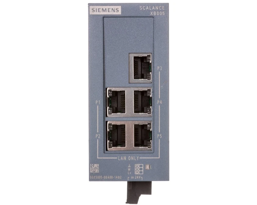 Switch przemysłowy niezarządzalny 5 portów RJ45 10/100 Mb/s SCALANCE ...