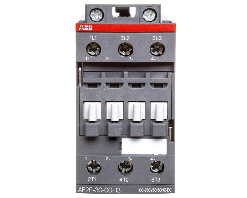 Stycznik mocy 26A 3P 11kW 100-250V AC/DC 0Z 0R AF26-30-00-13 1SBL237001R1300 – ABB | TIM SA