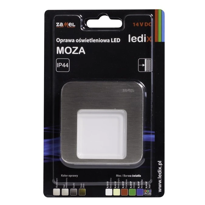 Oprawa LED MOZA PT 14V DC STA biała ciepła 01-211-22 LED10121122 ...