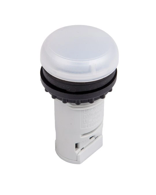 Lampka sygnalizacyjna 22mm biała do żarówek z trzonkiem BA M22-LC-W 216907 – EATON | TIM SA