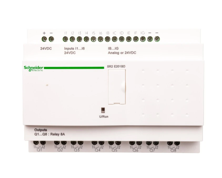 Przekaźnik programowalny kompaktowy 6 wejść/ 8 wyjść 24V DC Zelio Logic ...