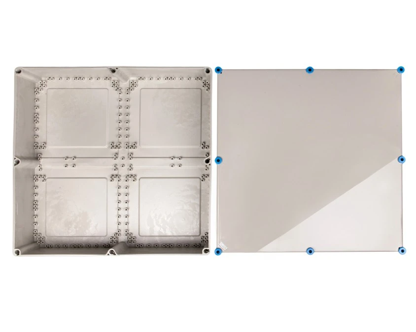 Obudowa pusta Mi, IP 65, wlk.8 - 600x600x170, pokrywa nieprzezroczysta ...