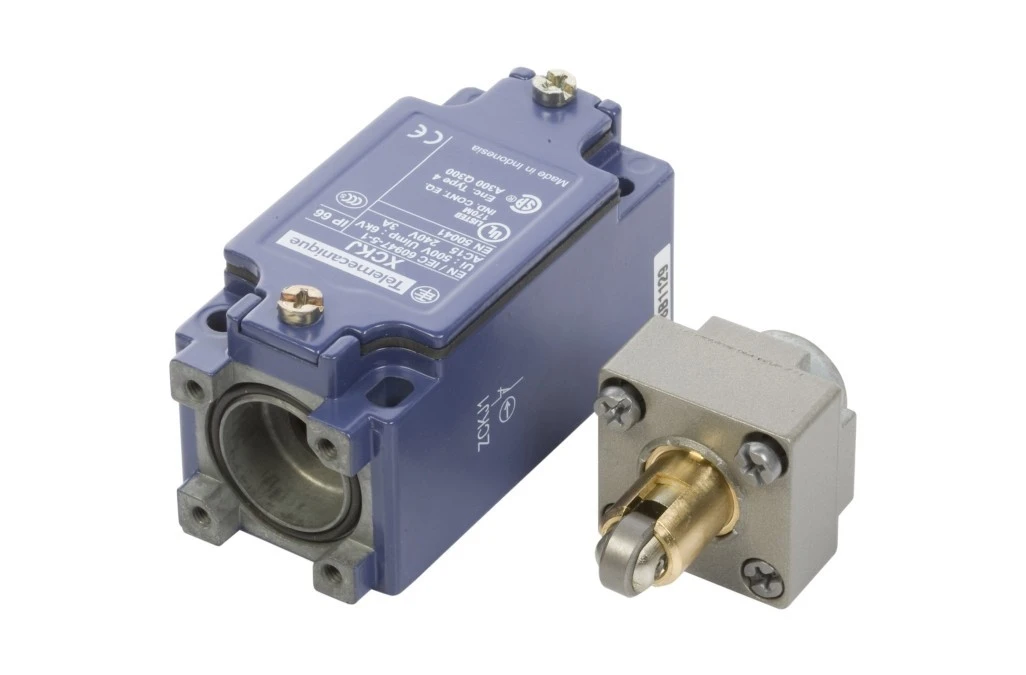 Wyłącznik krańcowy 1R 1Z migowy metal trzpień z rolką popychacza ...