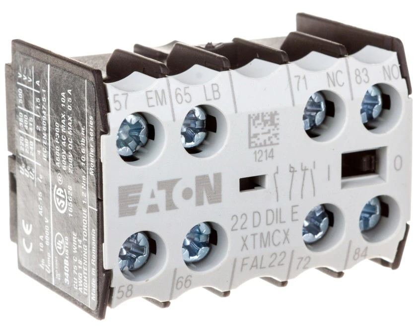 Styk pomocniczy 2Z 2R montaż czołowy 22DDILE 049823 – EATON | TIM SA