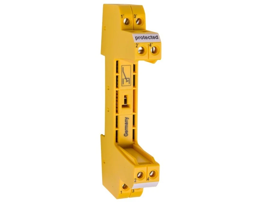 Podstawa ogranicznika przepięć 4P DIN 35mm do BLITZDUCTOR XT BXT BAS ...