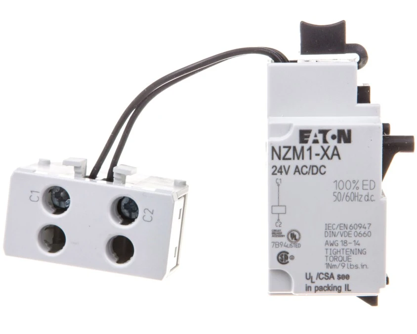 Wyzwalacz wzrostowy 24V 12-24V AC/DC NZM1-XA24AC/DC 259708 – EATON | TIM SA