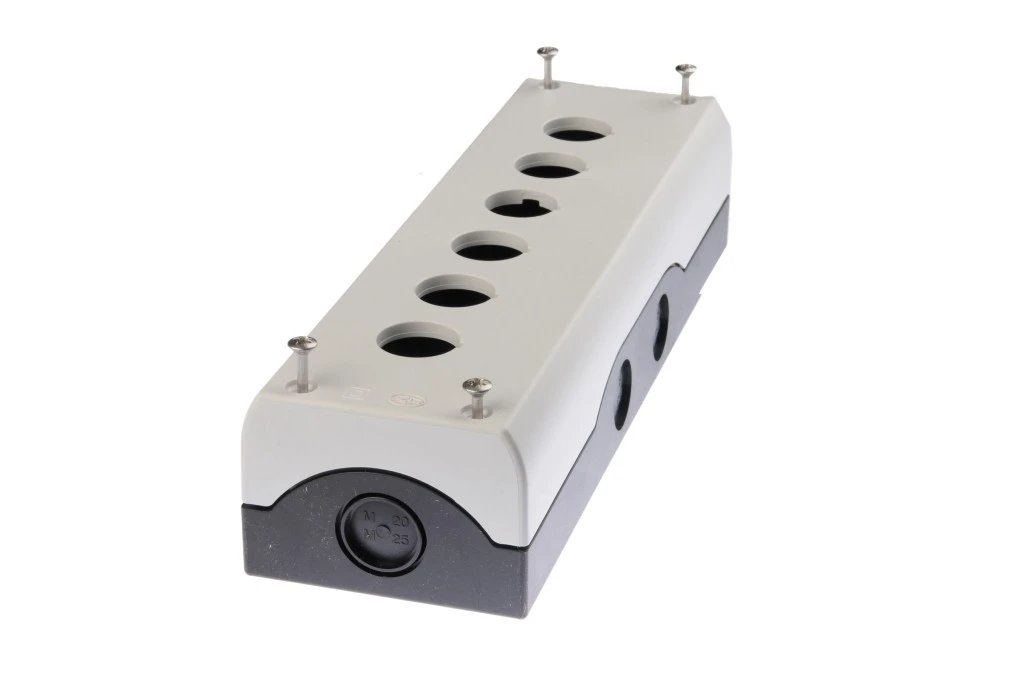 Obudowa kasety 6-otworowa 22mm szara IP67 M22-I6 216540 – EATON | TIM SA