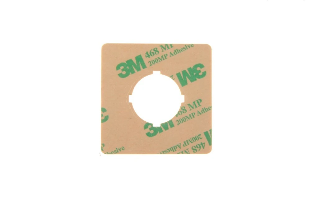 Tabliczka opisowa żółta kwadratowa 50x50mm EMERGENCY STOP M22-XYK1 ...