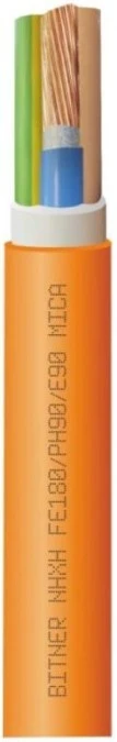 Kabel energetyczny ognioodporny NHXH-O FE180/E90 1x50 0,6/1kV /bębnowy/ – BITNER | TIM SA