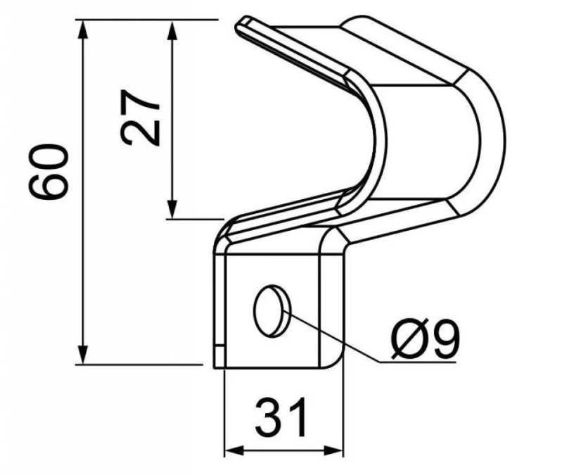 Zaczep dwuteownika ZDW 751006 – BAKS | TIM SA