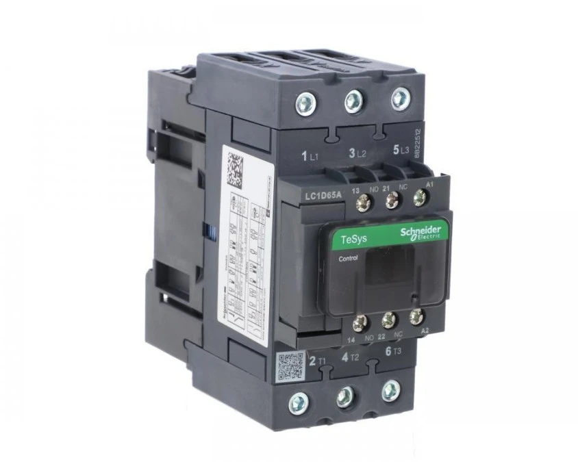 TeSys Deca Stycznik mocy 65A 3P 110V AC 1Z 1R LC1D65AF7 – Schneider ...