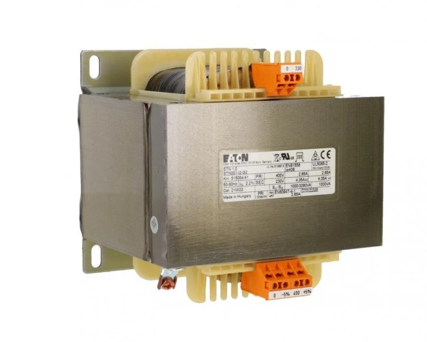 Transformator 1-fazowy 1,0kVA 400/230V STN1,0(400/230) 204992 – EATON ...