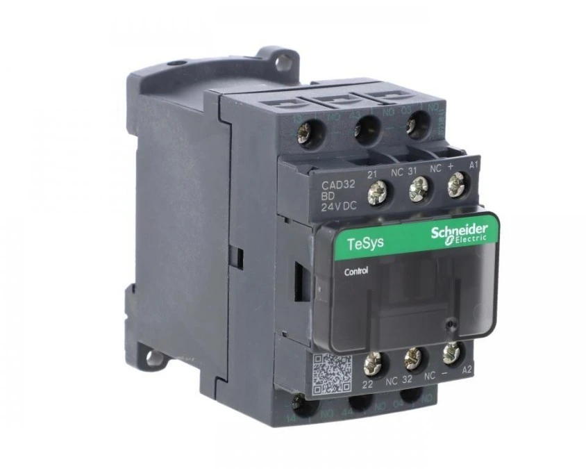 TeSys Deca Stycznik pomocniczy 18A 3Z 2R 24V DC CAD32BD – Schneider ...