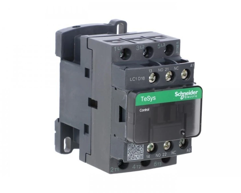 TeSys Deca Stycznik mocy 18A 3P 24V AC 1Z 1R LC1D18B7 – Schneider | TIM SA