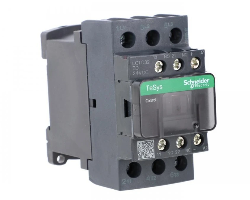 TeSys Deca Stycznik mocy 32A 3P 24V DC 1Z 1R LC1D32BD – Schneider | TIM SA