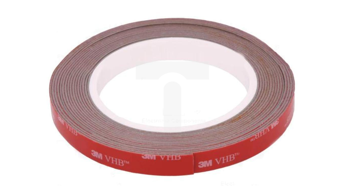 3M VHB GPH 110 12MMX5M Taśma: mocująca W: 12mm L: 5m Thk: 1100um akrylowy szary 37N/cm – 3M | TIM SA