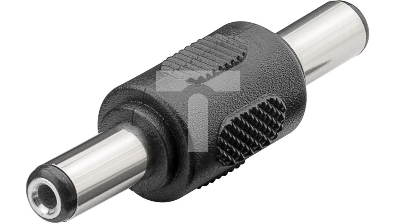 Adapter / złączka wtyk DC (5,5 x 2,1mm) - wtyk DC (5,5 x 2,1mm) 76752 ... Adapter / złączka wtyk DC (5,5 x 2,1mm) - wtyk DC (5,5 x 2,1mm) 76752 ...