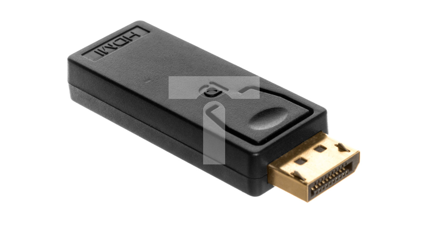 Adapter DisplayPort 1.1a Typ DP/HDMI A, M/Ż czarny AK-340602-000-S ...