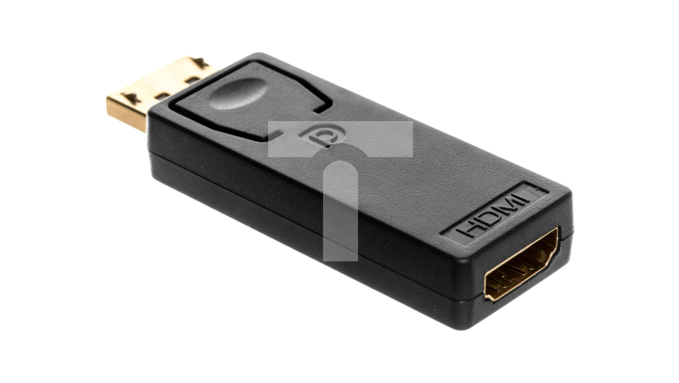Adapter DisplayPort 1.1a Typ DP/HDMI A, M/Ż czarny AK-340602-000-S ...