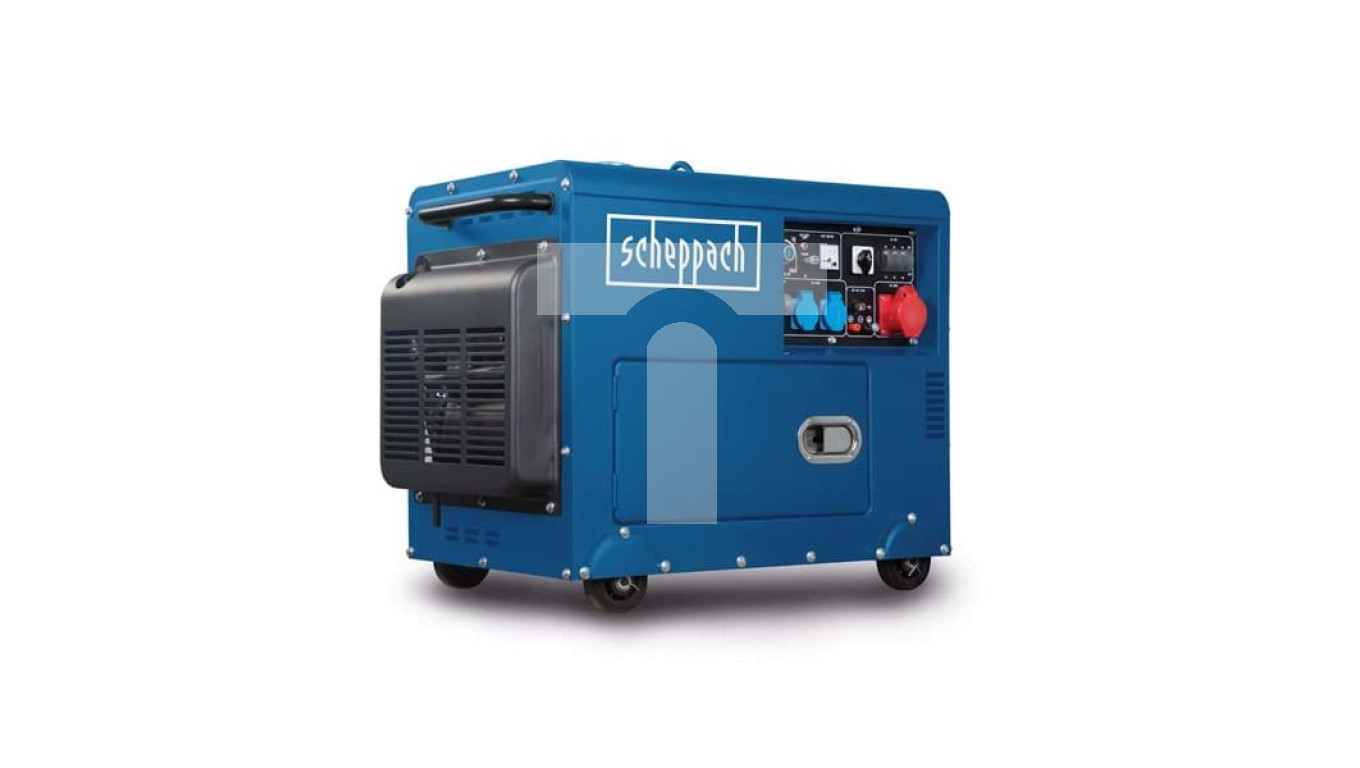 Agregat Generator prądotwórczy Scheppach SG5200D DIESEL 5000W, AVR, 2x ...
