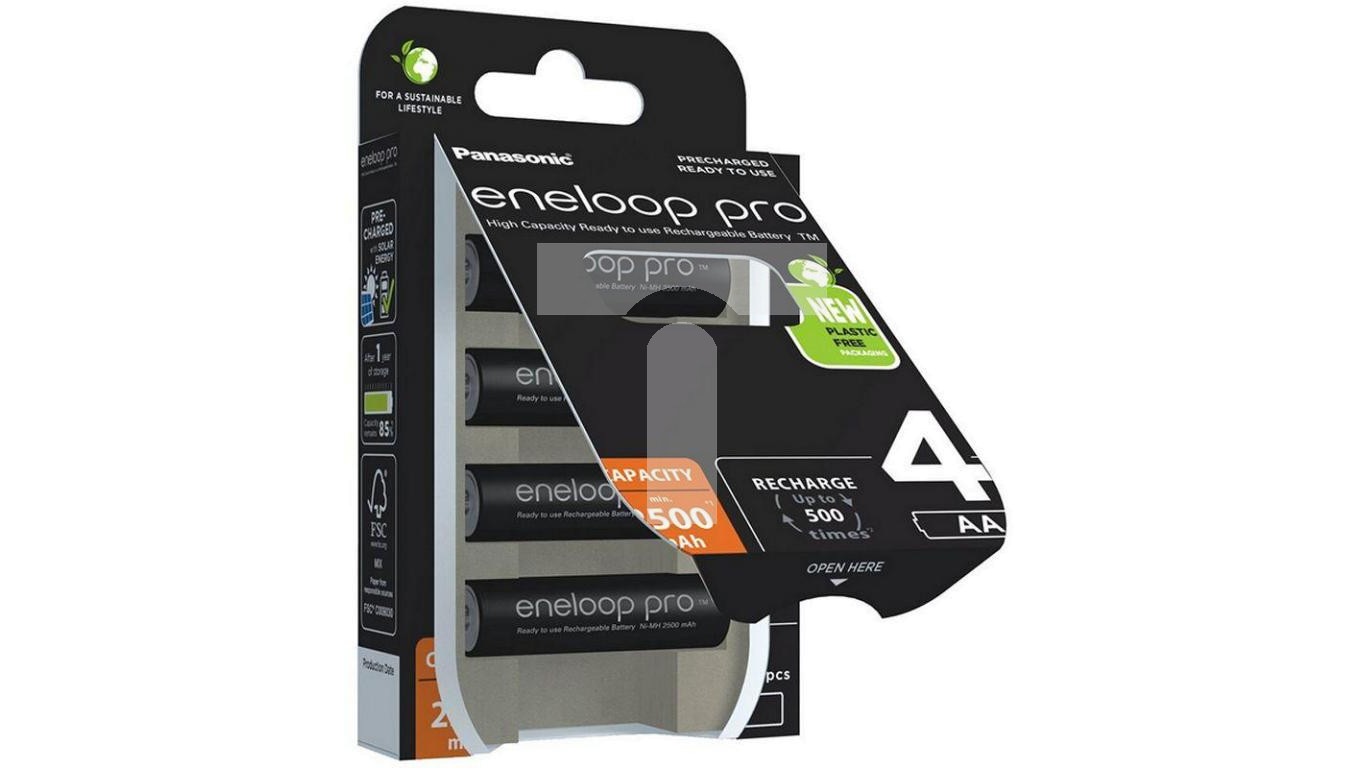 Akumulatorki Aa R6 Ni Mh Eneloop Pro 2500mah 4 Szt Bk 3hcde 4be