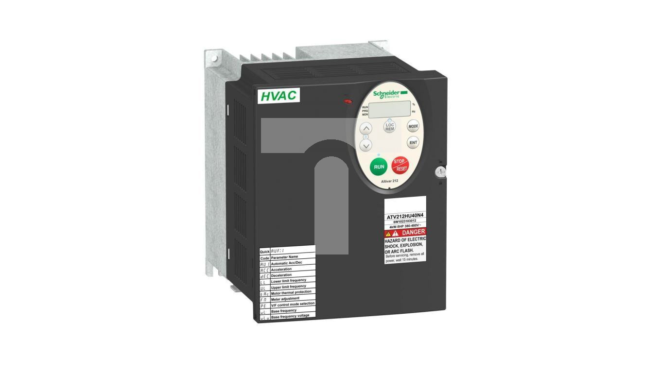 Altivar 212 HVAC 3~400VAC 5,5kW IP21 ATV212HU55N4 – Schneider | TIM SA