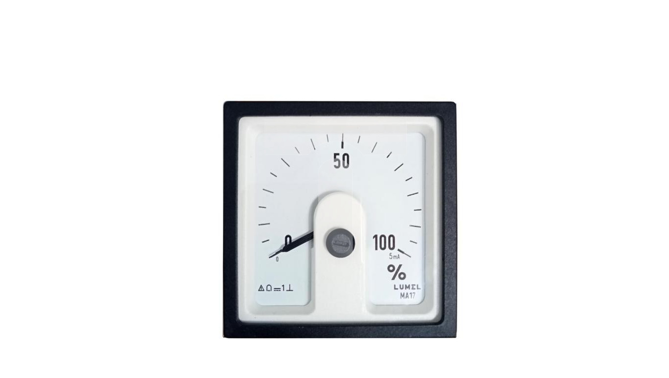 Amperomierz analogowy 72x72 N:IP52 A202:zakr.pom.1,5A MA17 – LUMEL S.A ...
