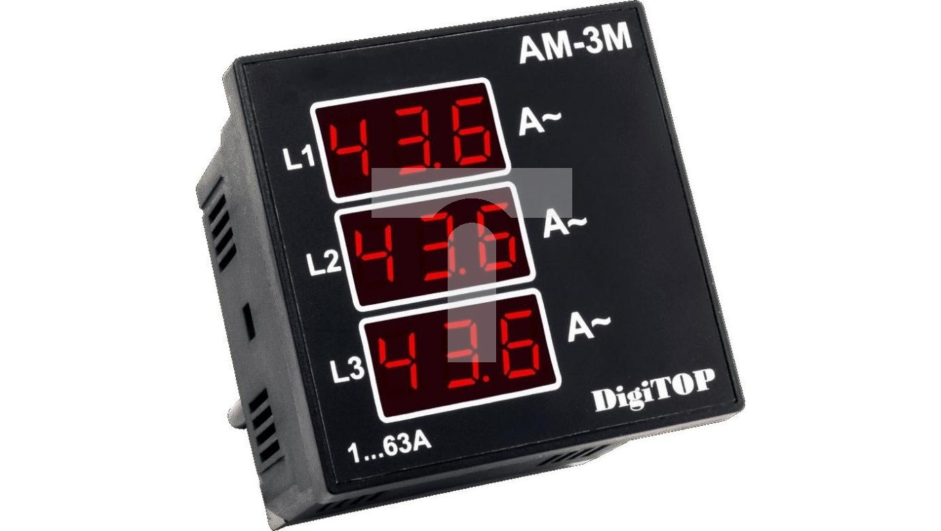 Amperomierz trójfazowy cyfrowy DigiTOP AM-3M – DIGITOP | TIM SA