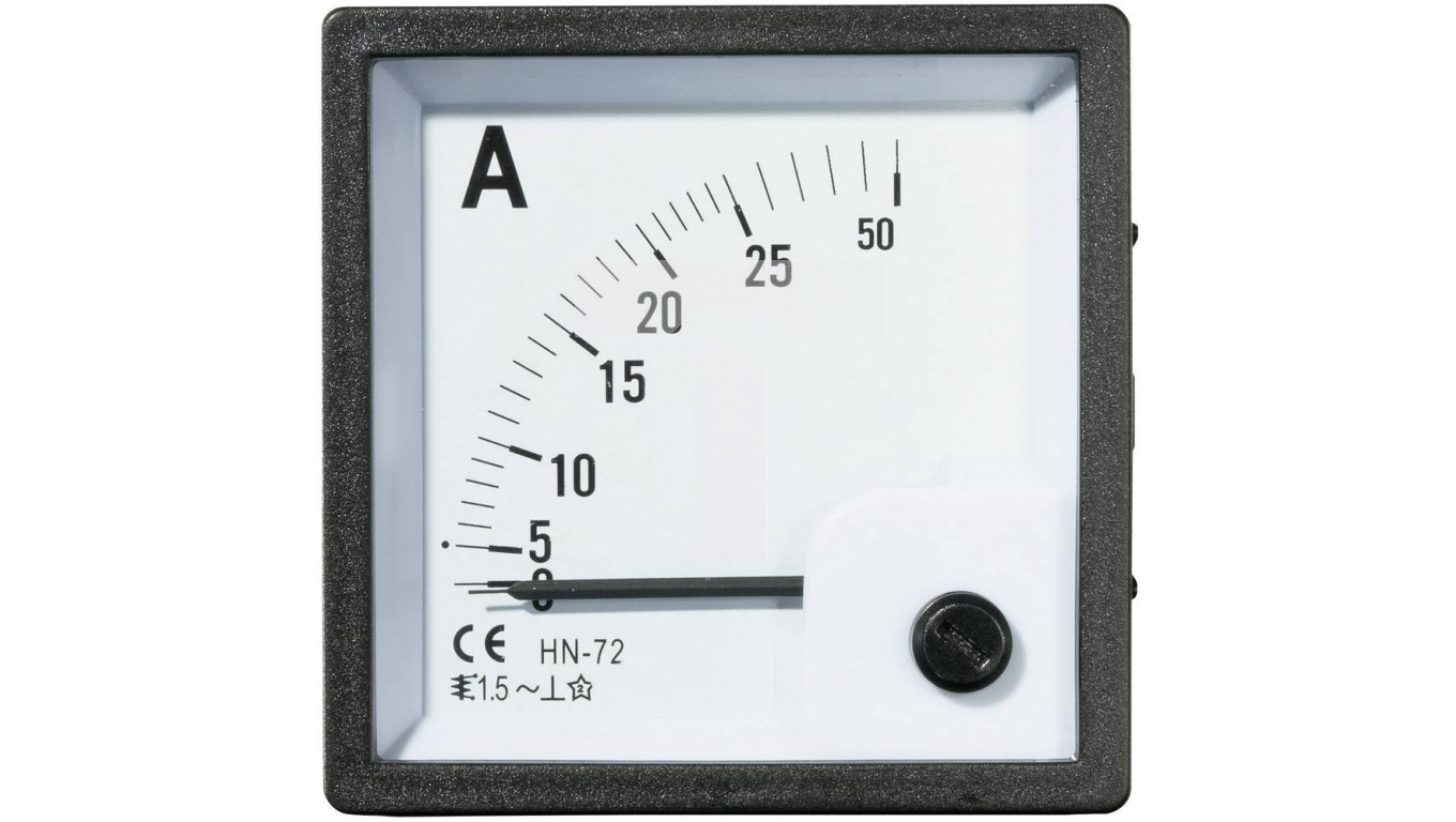 Analogowy wskaźnik panelowy VOLTCRAFT AM-72X72/25A 103531 – Voltcraft ...